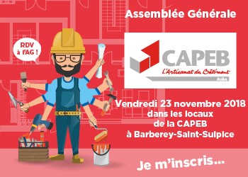 Assemblée Générale de la CAPEB et de la CNATP de l'Aube ・ CAPEB